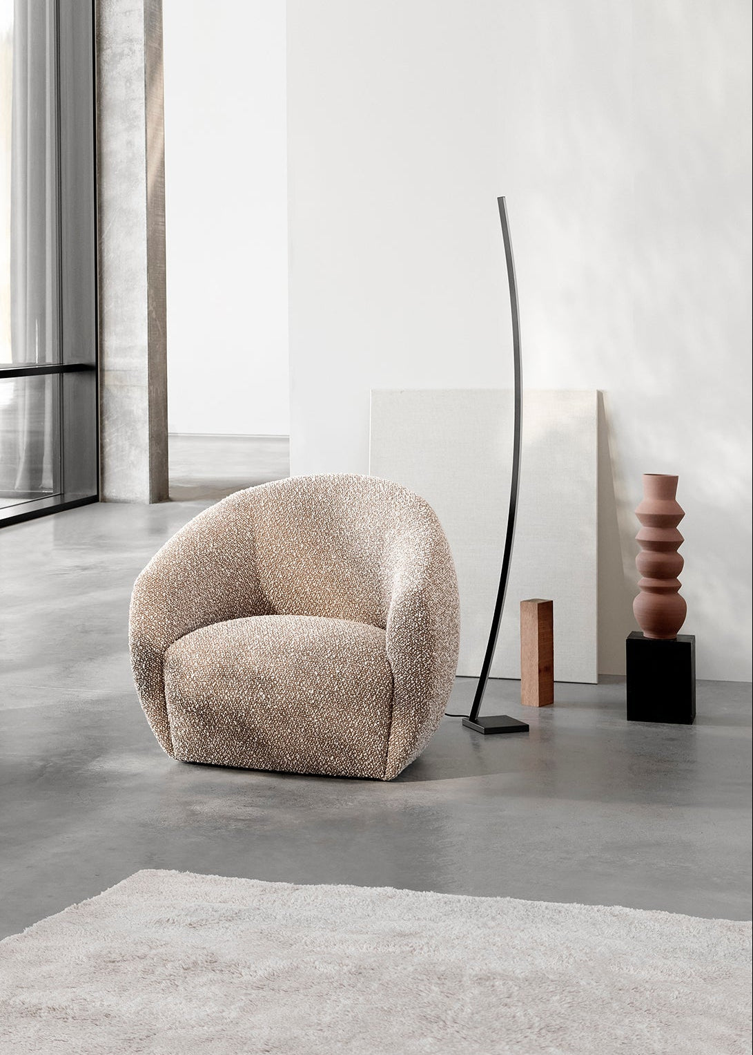 Lobby Lounge Chair Fern and Ade | Exclusive European furniture in India
